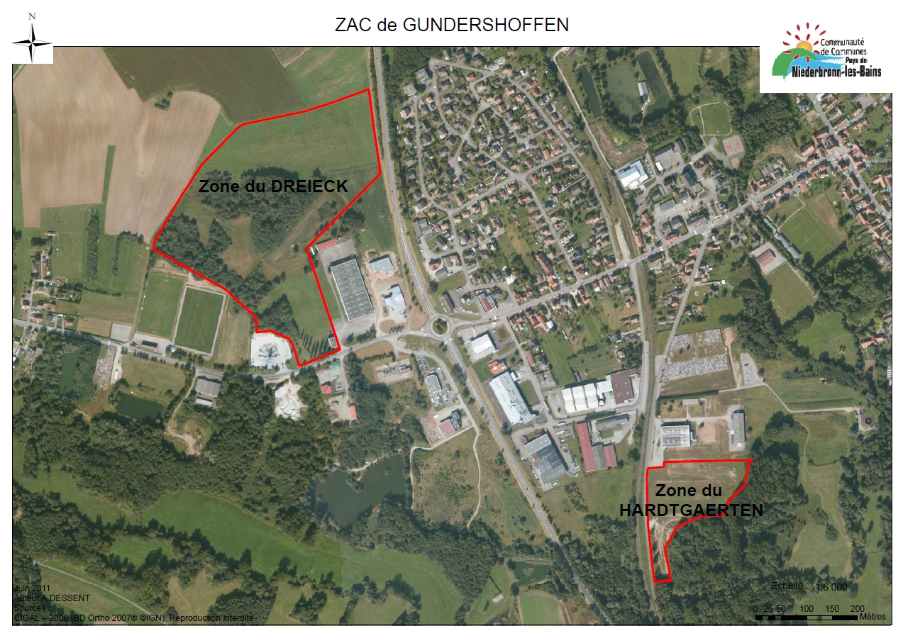 Zone d'activités intercommunale : des disponibilités à Gundershoffen ...